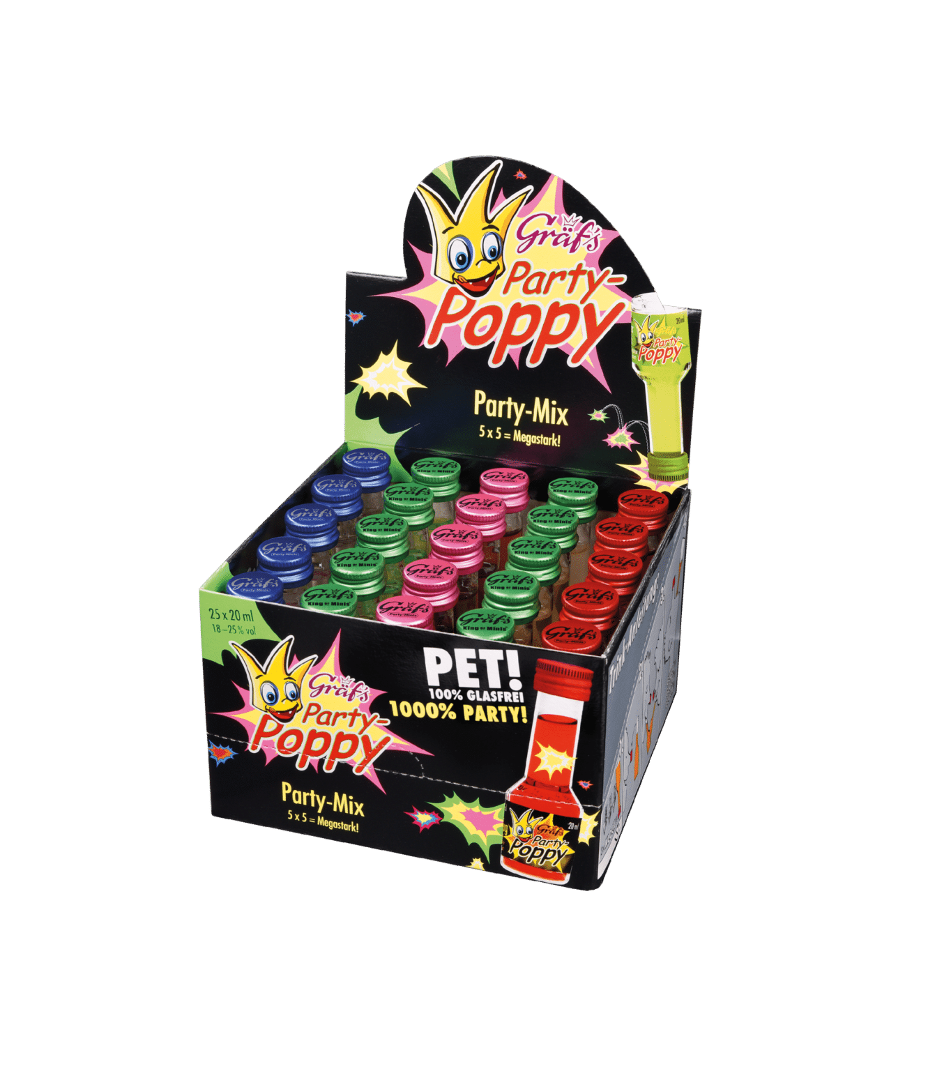 Gräf's PET-Party Poppy Party-Mix - Dr. Rauch Destillerie